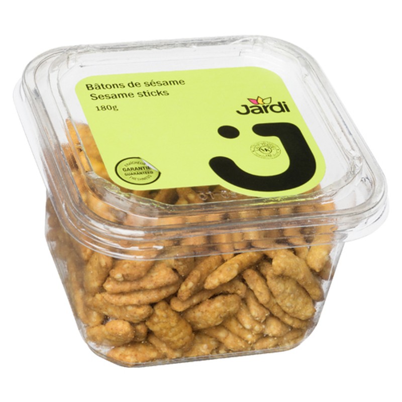 Les Aliments Jardi Regular Sesame Sticks 180 g - Voilà Online Groceries ...