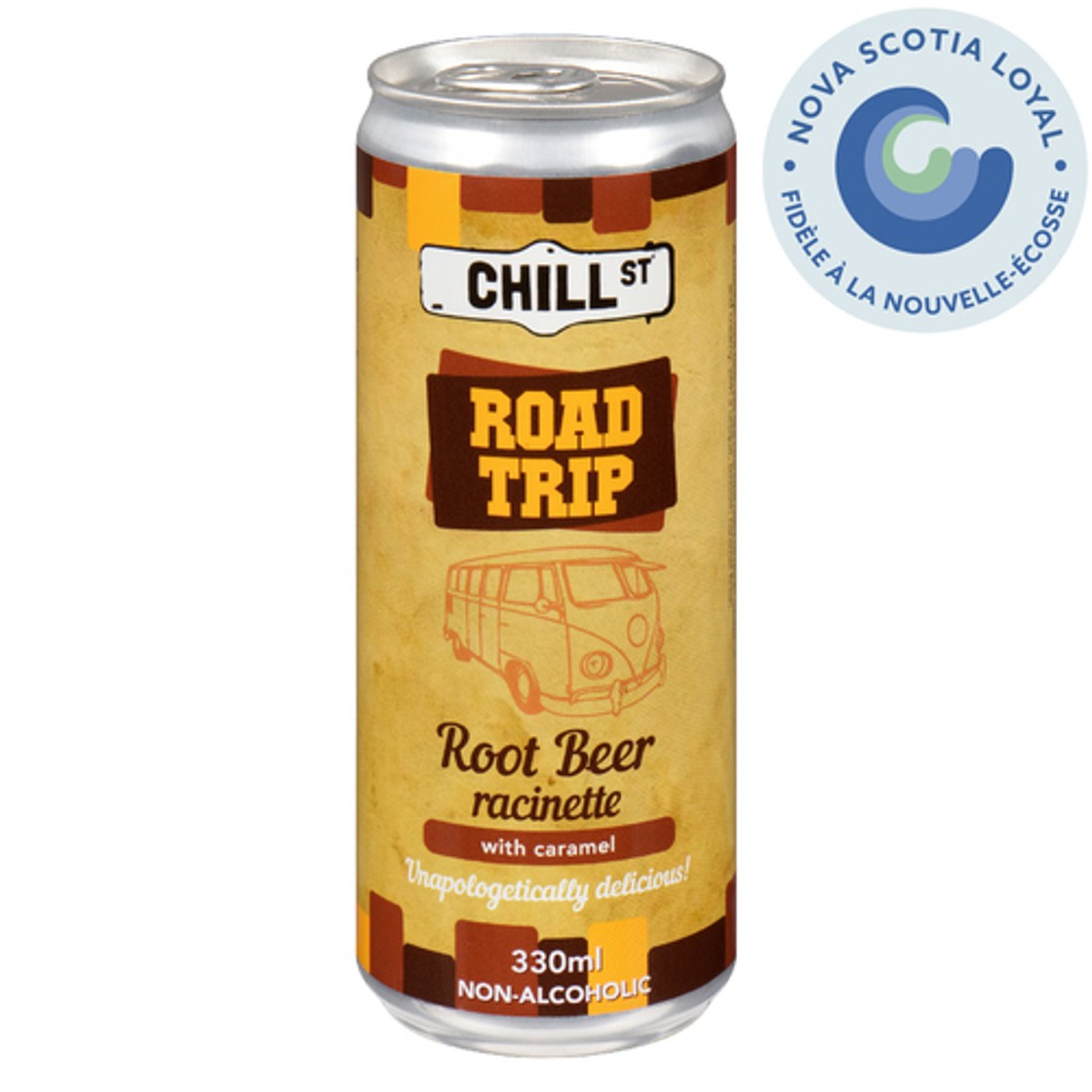 Chill Street Road Trip Root Beer 330 ml (can) - Voilà Online Groceries ...