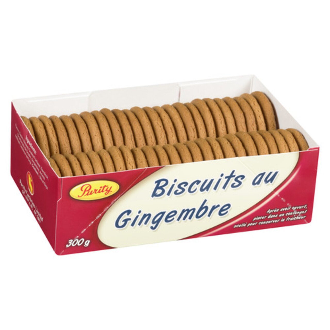 Purity Cookies Ginger Snap 300 g - Voilà Online Groceries & Offers