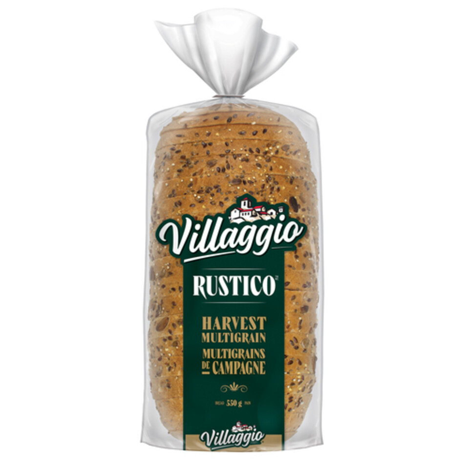 Villaggio Rustico Bread Harvest Multigrain 550 g - Voilà Online Groceries & Offers