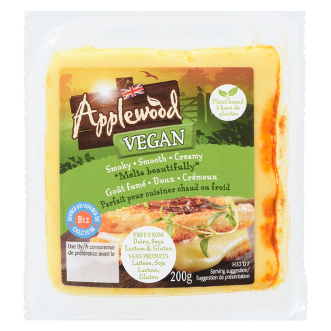IlChestr Applewood Vegan Block Cheese 200 g - Voilà Online Groceries ...