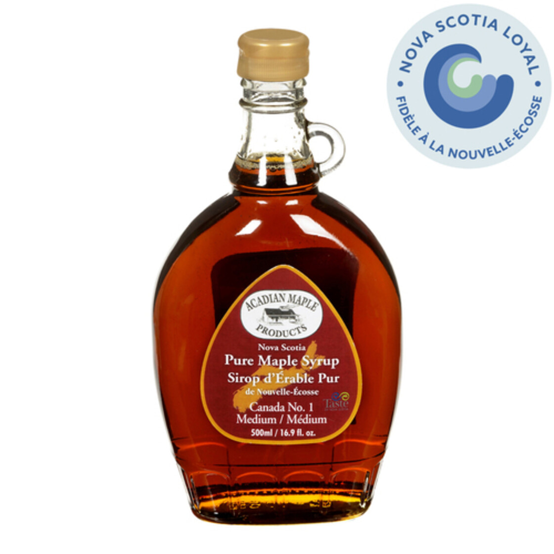 Maple Lodge Maple Syrup Glass Bottle 500 ml - Voilà Online Groceries ...