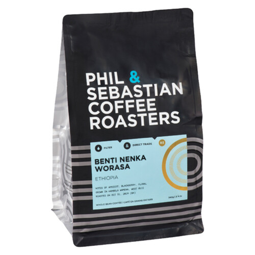 Phil & Sebastian R3 Filtered Whole Bean Coffee Beans 340 g - Voilà ...