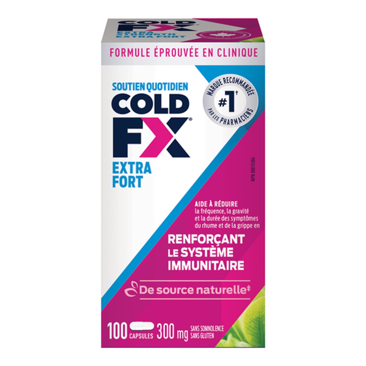 Cold FX Extra Strength Capsules 300mg 100 EA - Voilà Online Groceries ...