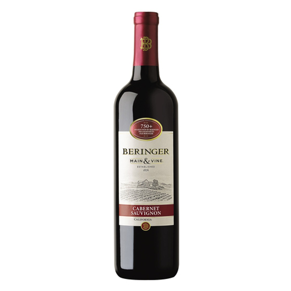 Beringer Wine Cabernet Sauvignon Classic 750 ml (bottle) - Voilà Online ...