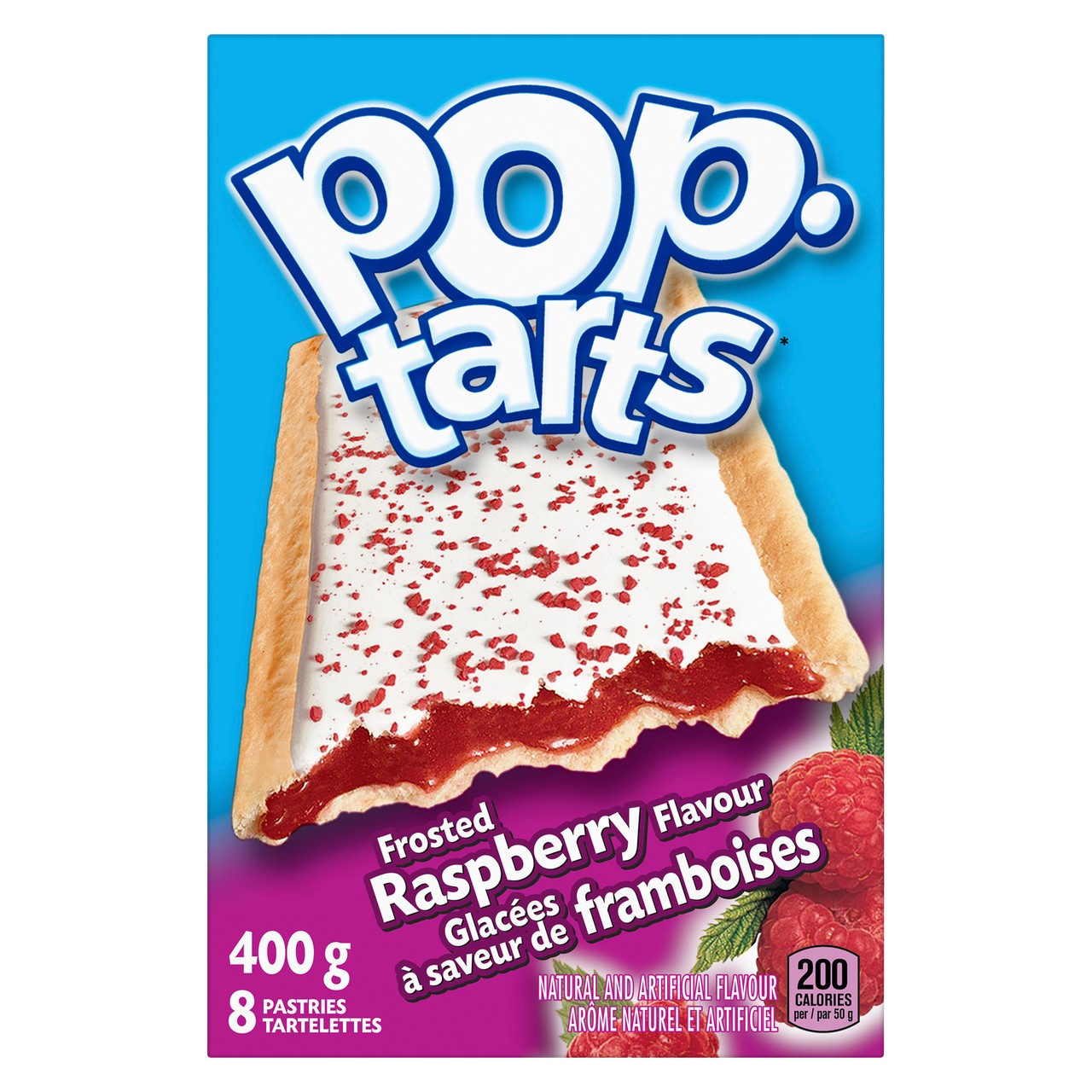 Kellogg's Pop Tarts Frosted Raspberry 400 g - Voilà Online Groceries ...