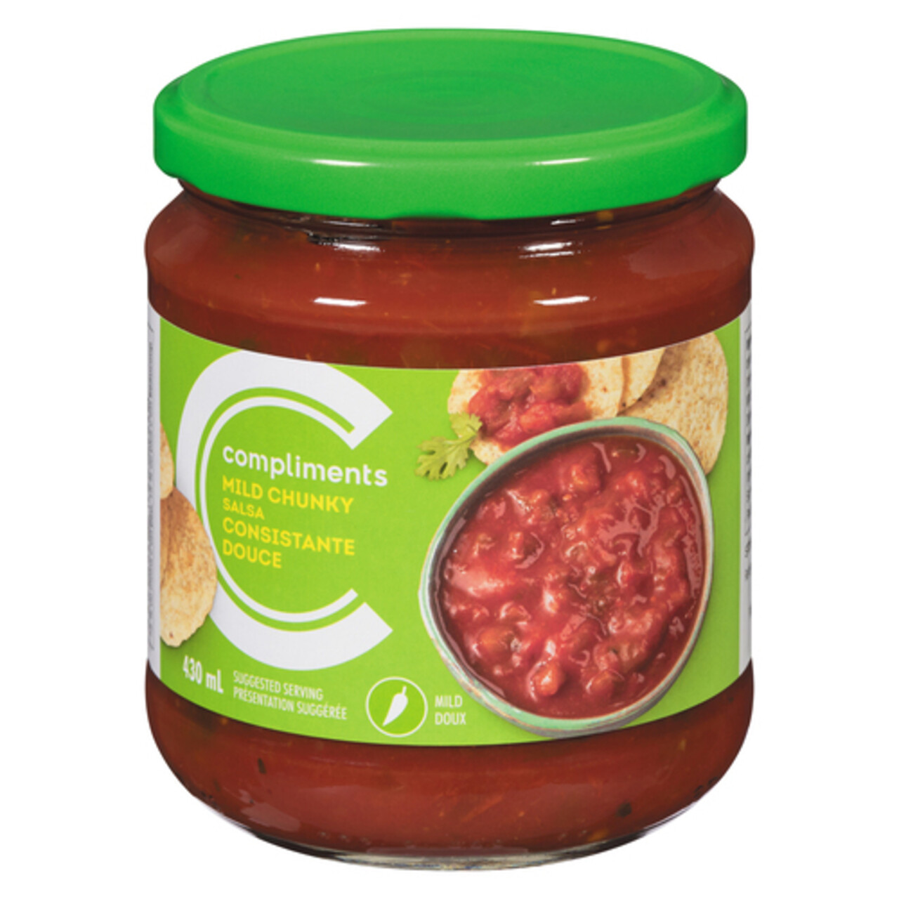 Compliments Salsa Mild Chunky 430 ml - Voilà Online Groceries & Offers