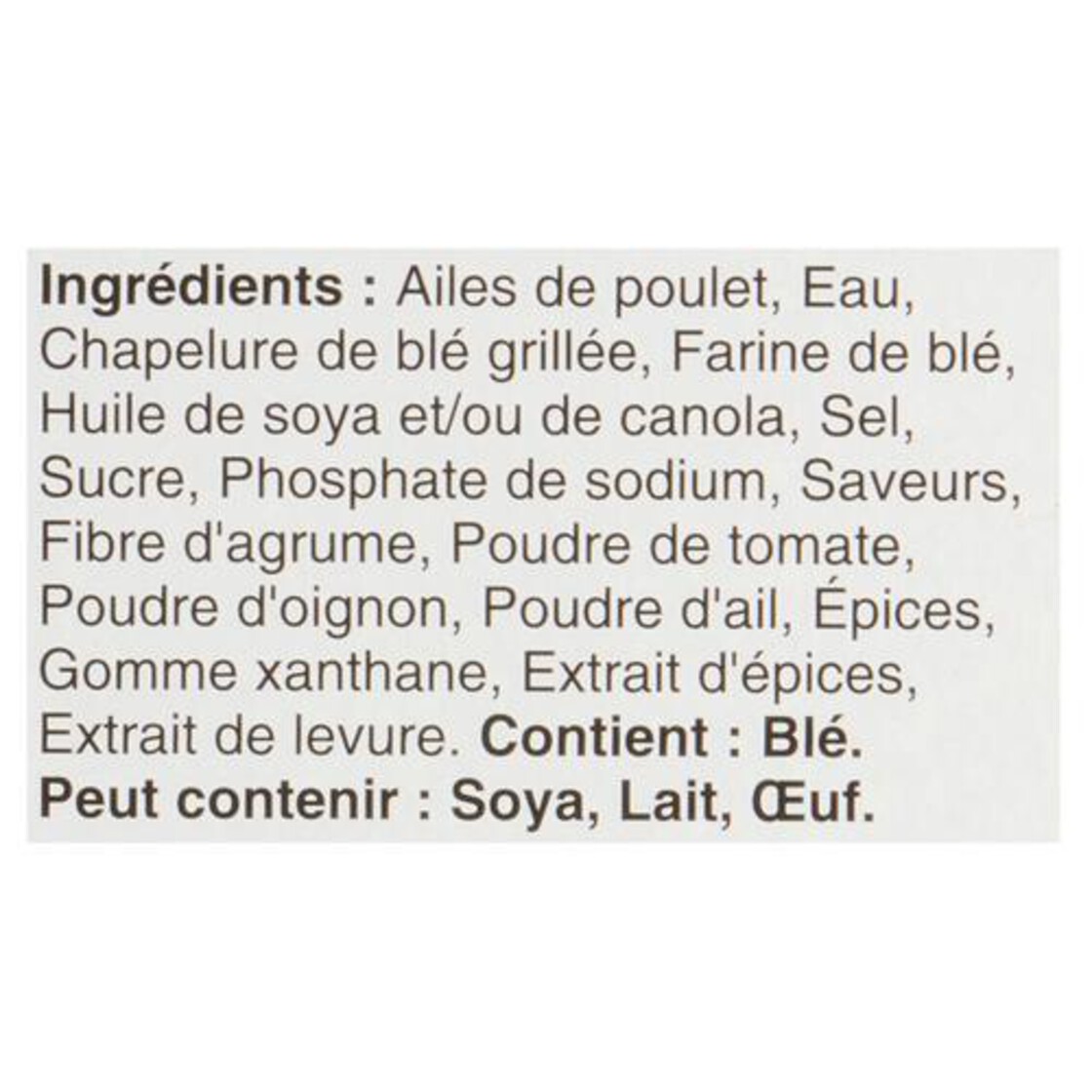 Flamingo Frozen Chicken Wings Breaded Mild BBQ 550 g - Voilà Online Groceries & Offers