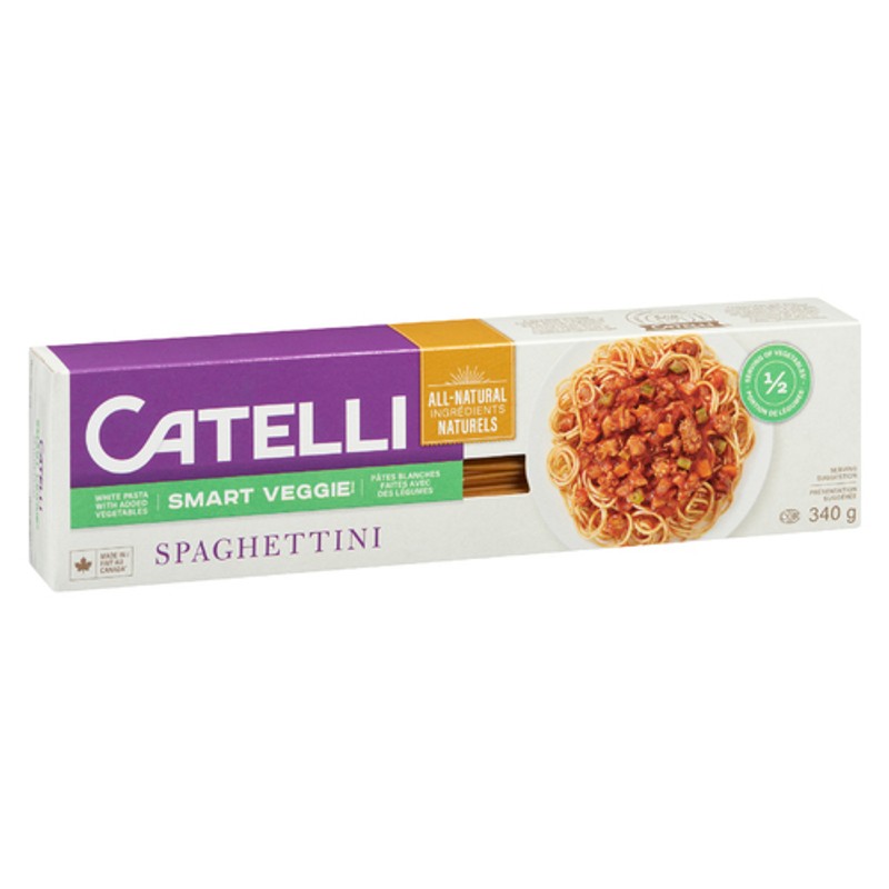 Catelli Smart Veggie Pasta Spaghettini 340 g - Voilà Online Groceries ...