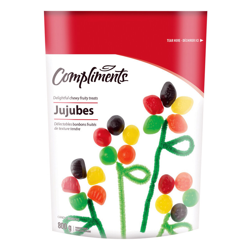Compliments Candy Jujubes 800 g - Voilà Online Groceries & Offers