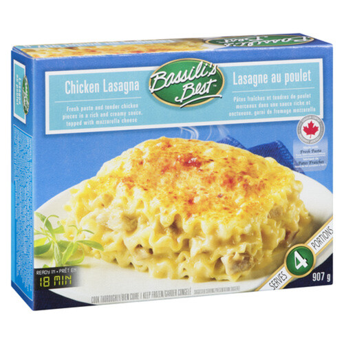 Bassili's Best with Sauce Frozen Chicken Lasagna 907 g - Voilà Online ...