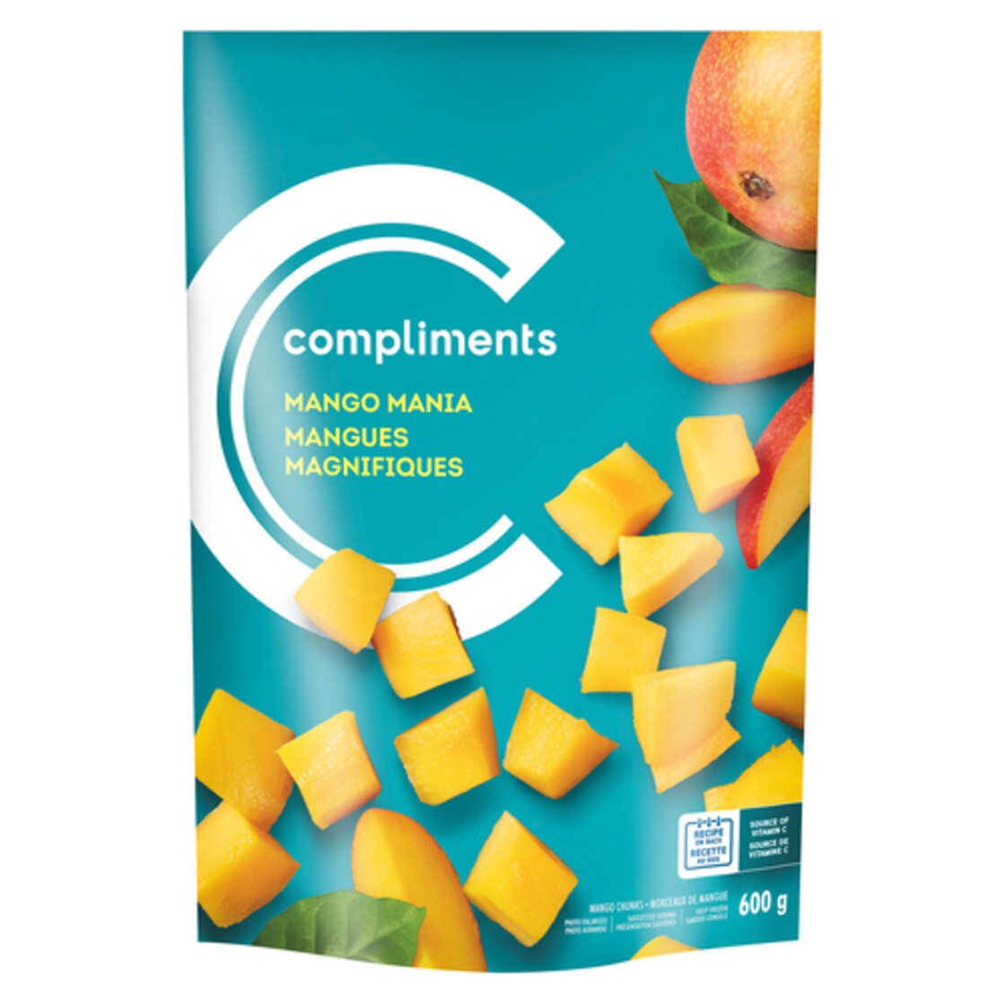 Compliments Frozen Mango Mania 600 g - Voilà Online Groceries & Offers