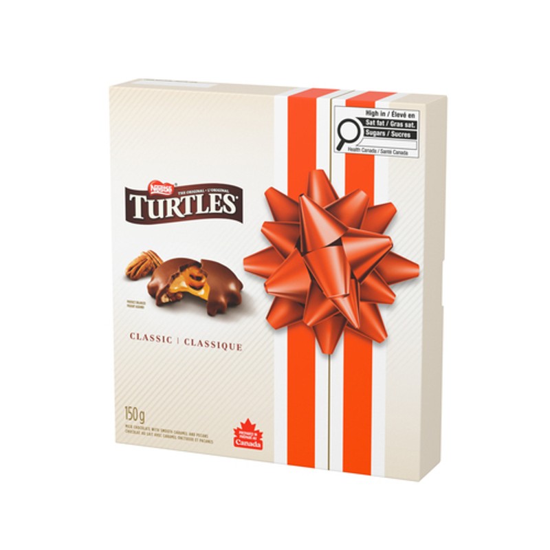Turtles Holiday Milk Chocolate Gift Box Original 150 g - Voilà Online ...