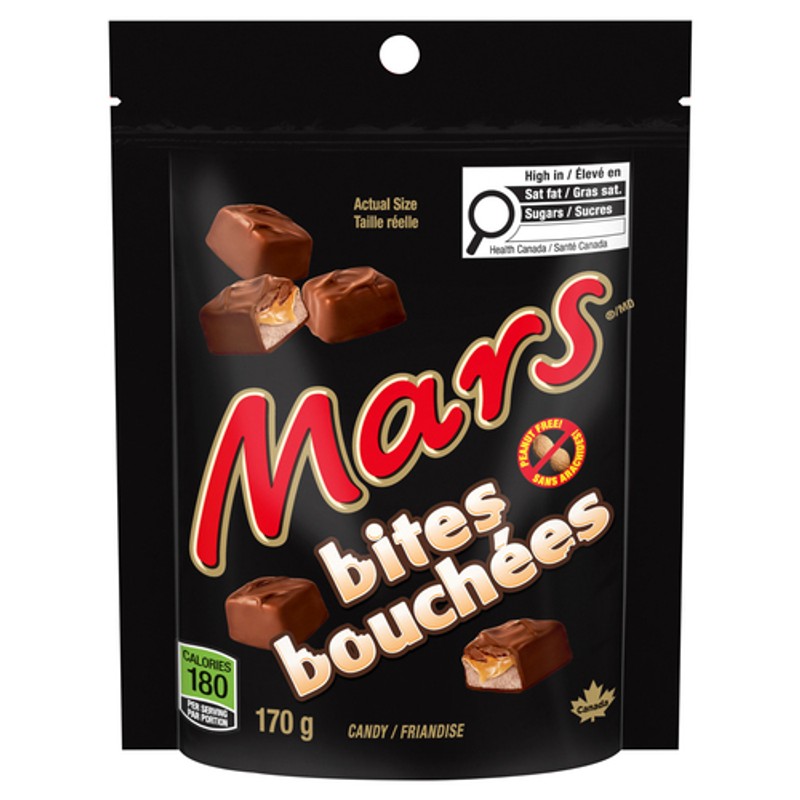 Mars Peanut-Free Chocolate Bites 170 g - Voilà Online Groceries & Offers