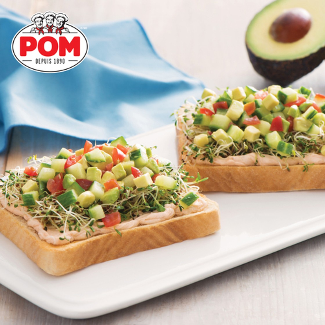 POM White Sliced Bread Ultra Moist 675 g - Voilà Online Groceries & Offers