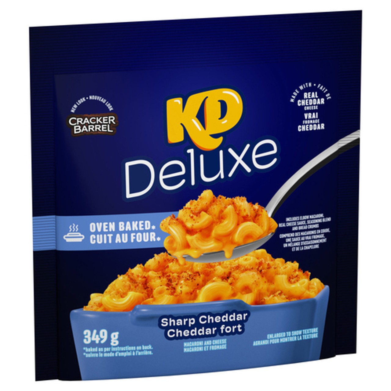 Kraft Dinner Macaroni And Cheese Sharp Cheddar 349 g - Voilà Online ...