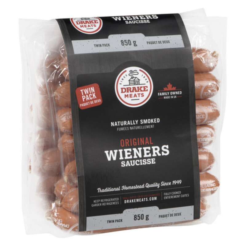 Drake Meats Wieners Original 850 g - Voilà Online Groceries & Offers