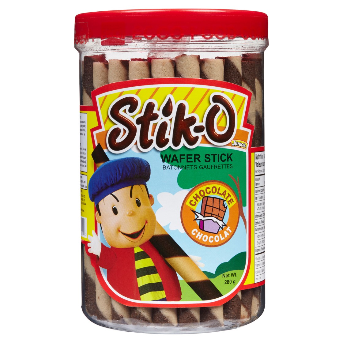 Stik-O Wafer Stick Chocolate 280 g - Voilà Online Groceries & Offers