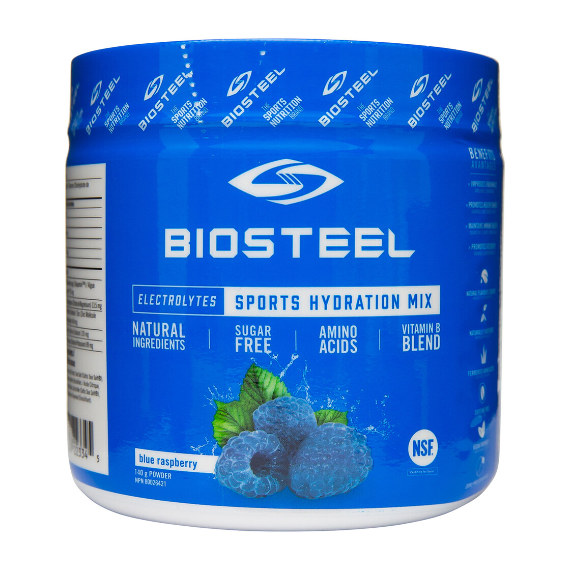 Biosteel Sports Hydration Mix Blue Raspberry 140 g - Voilà Online ...