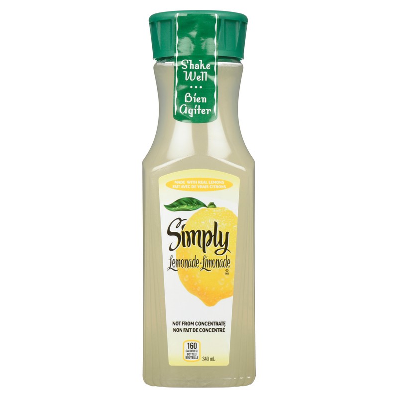 Simply Lemonade 340 ml - Voilà Online Groceries & Offers