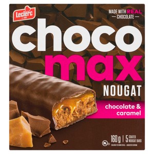 Lecler Chocomax Nougat Bar Caramel Chocolate & Caramel 160 g - Voilà ...