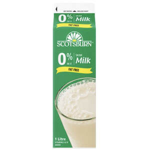 Scotsburn 0% Milk Skim 1 L - Voilà Online Groceries & Offers