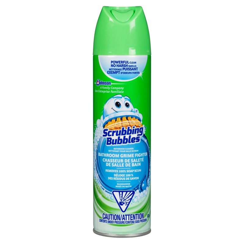 Scrubbing Bubbles Bathroom Cleaner And Disinfectant Rainshower Scent ...