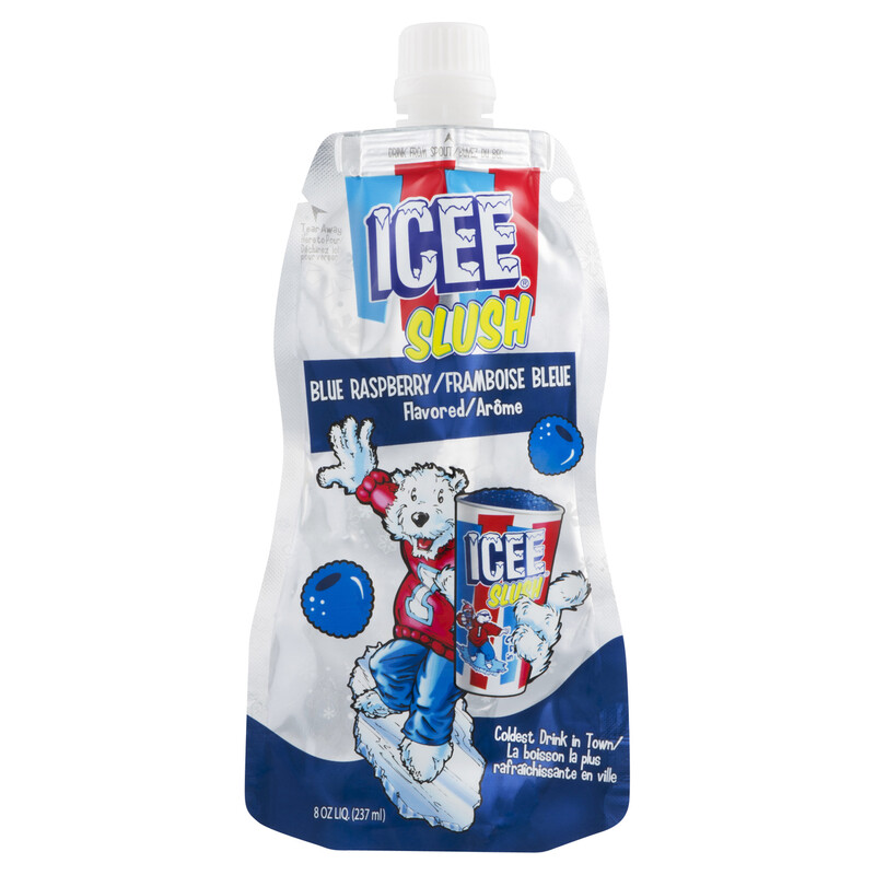 Icee Slush Drink Blue Raspberry 237 ml - Voilà Online Groceries & Offers