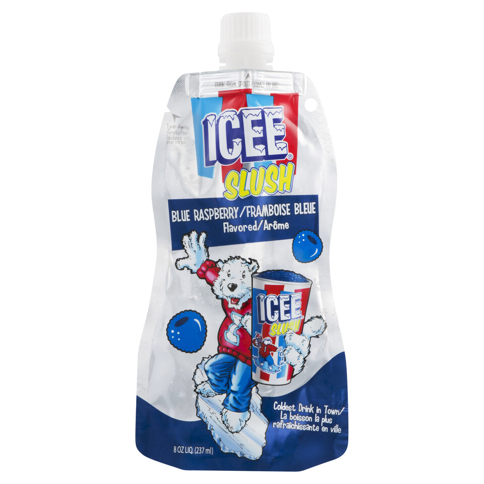 Icee Slush Drink Blue Raspberry 237 ml - Voilà Online Groceries & Offers