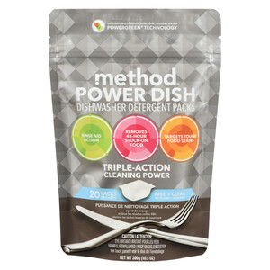 Method Dish Detergent Triple Action Cleaning Power 20 Packs - Voilà ...