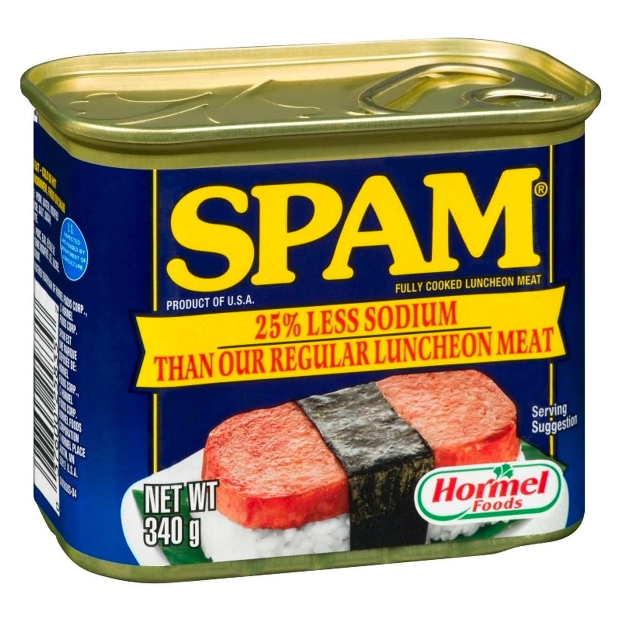 Hormel Spam Luncheon Meat Low Sodium 340 g - Voilà Online Groceries ...