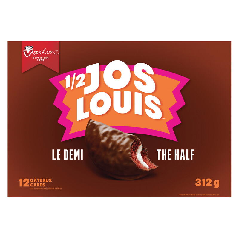 Vachon Cakes 1/2 Jos Louis 312 g - Voilà Online Groceries & Offers