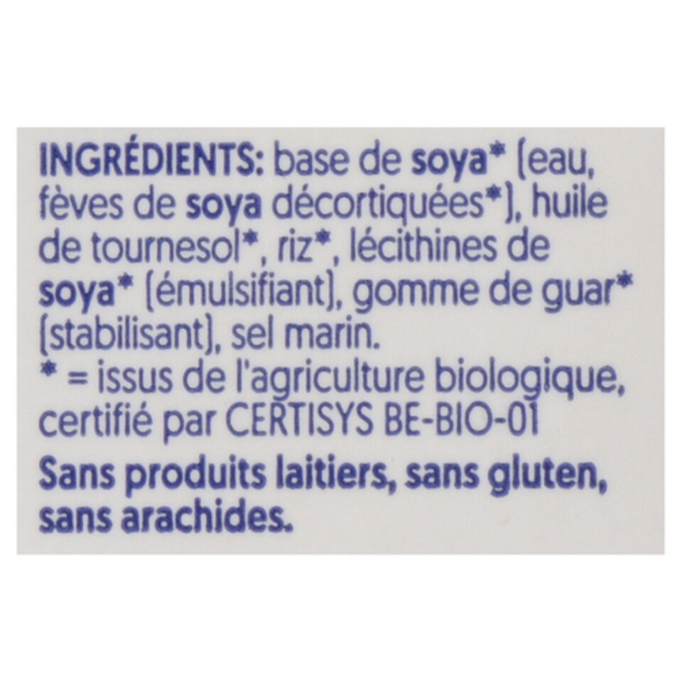 Belsoy Organic Soya Cream 250 ml - Voilà Online Groceries & Offers