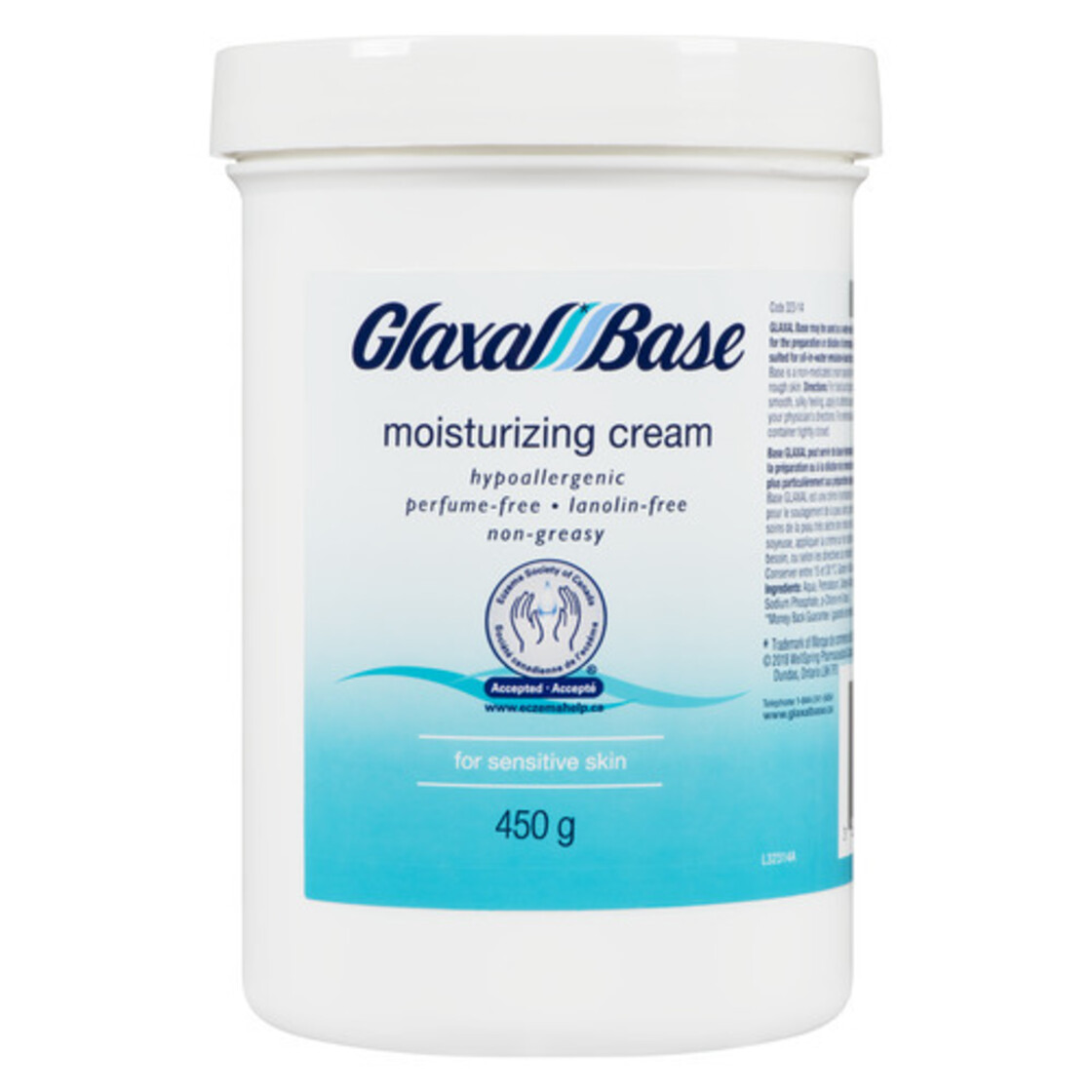 Glaxal Base Moisturizing Cream 450 g - Voilà Online Groceries & Offers