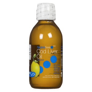 NutraSea Cod Liver Oil +Vitamin D Liquid Zesty Lemon 200 ml - Voilà ...