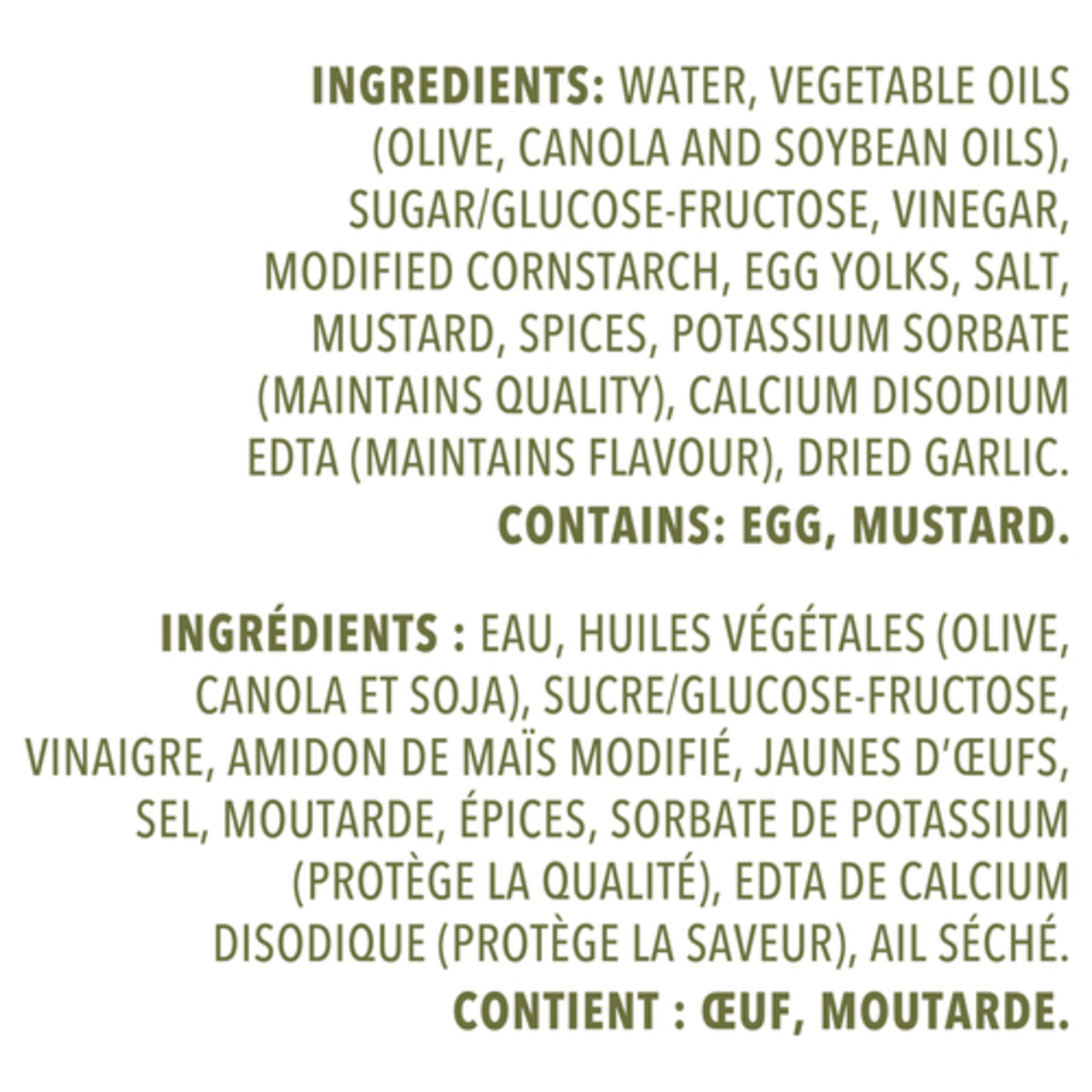 Miracle Whip Spread Olive Oil 890 ml - Voilà Online Groceries & Offers