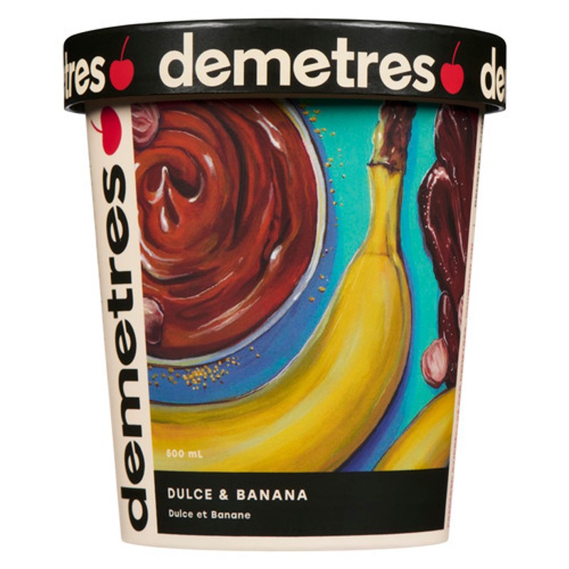 Demetres Ice Cream Dulce & Banana 500 ml - Voilà Online Groceries & Offers