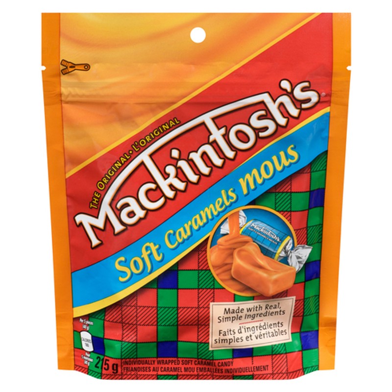 Mackintosh Candy Soft Caramels 215 g - Voilà Online Groceries & Offers