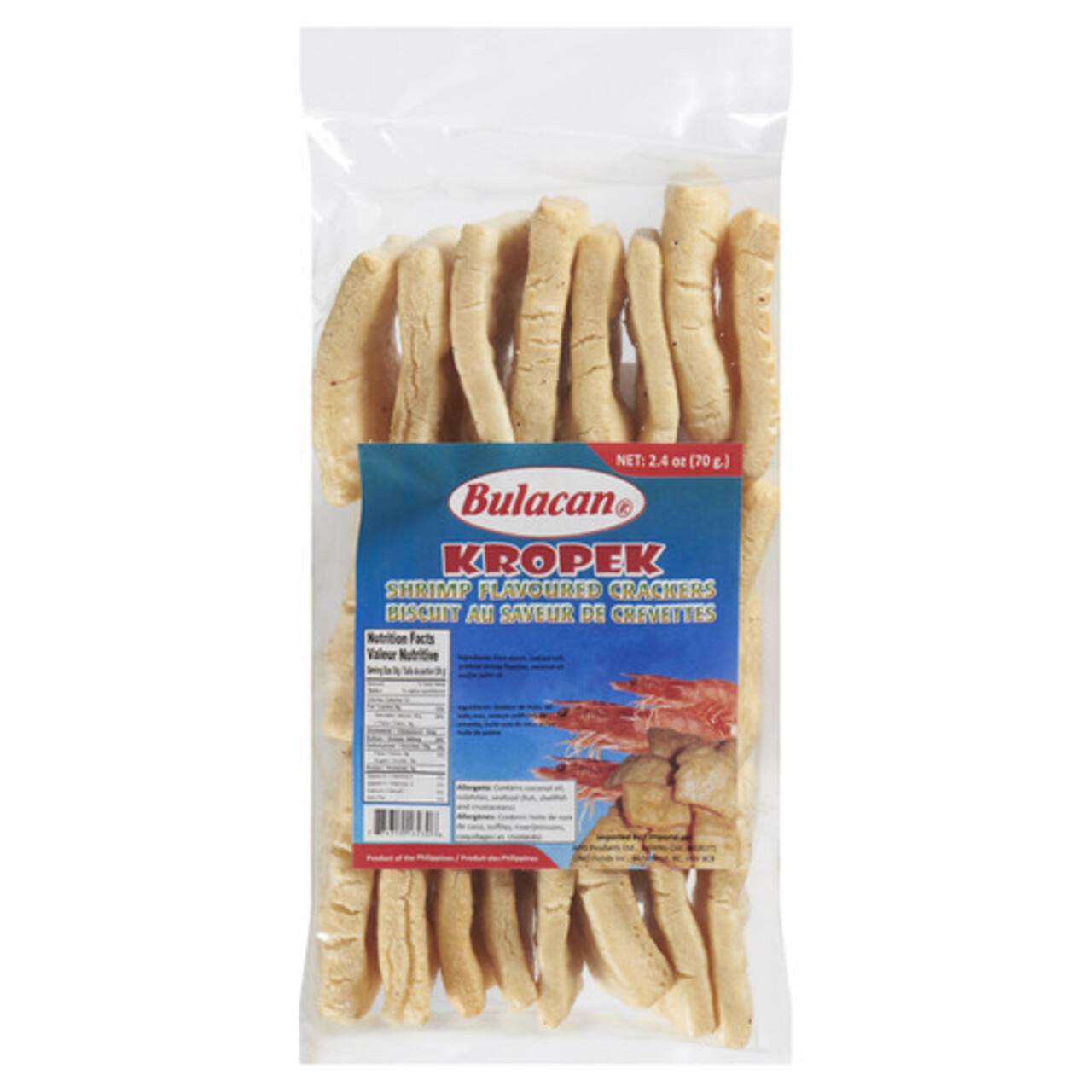 Bulacan Kropek Shrimp Cracker 70 g - Voilà Online Groceries & Offers