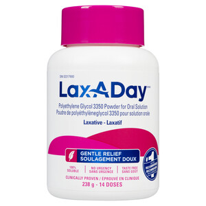 Lax-A-Day Laxative Powder 14 Doses 238 g - Voilà Online Groceries & Offers