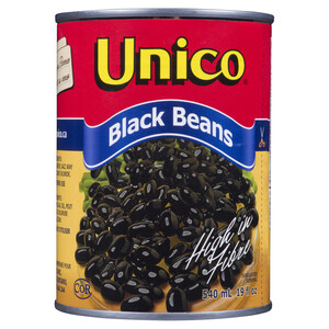 Unico Black Beans 540 ml - Voilà Online Groceries & Offers