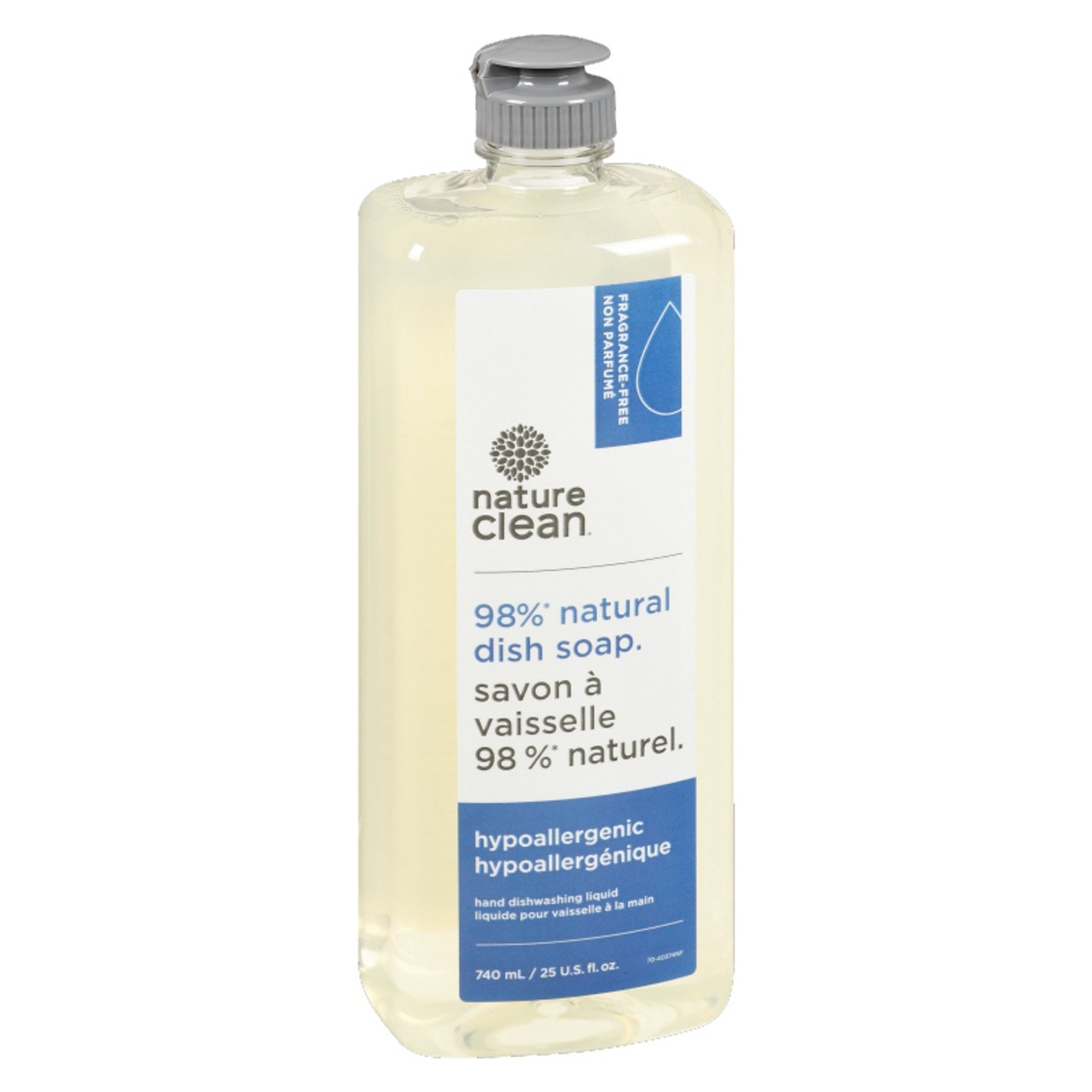 Nature Clean Unscented Dishwashing Liquid 740 ml - Voilà Online ...