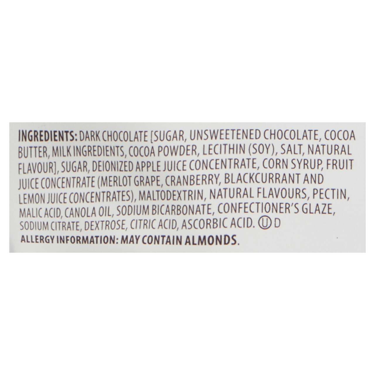 Brookside Dark Chocolate Merlot Grape & Black Currant 210 g - Voilà ...
