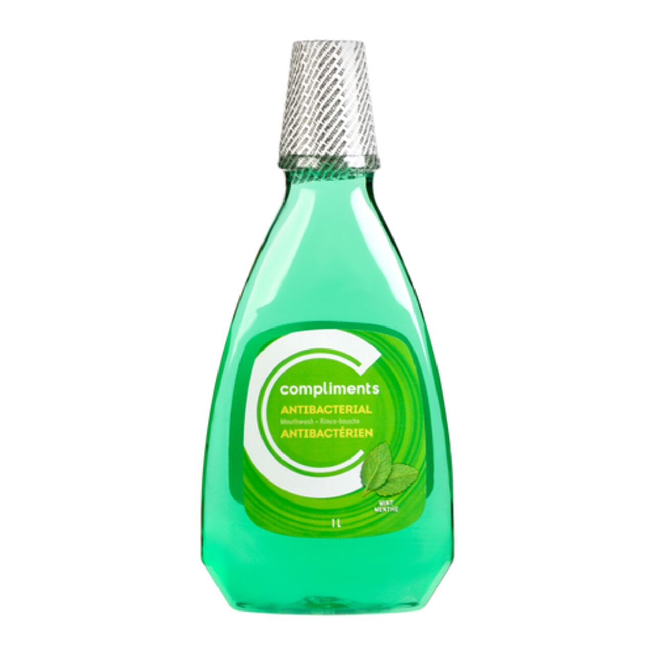 Compliments Anti Bacterial Mouthwash Mint 1 L - Voilà Online Groceries ...