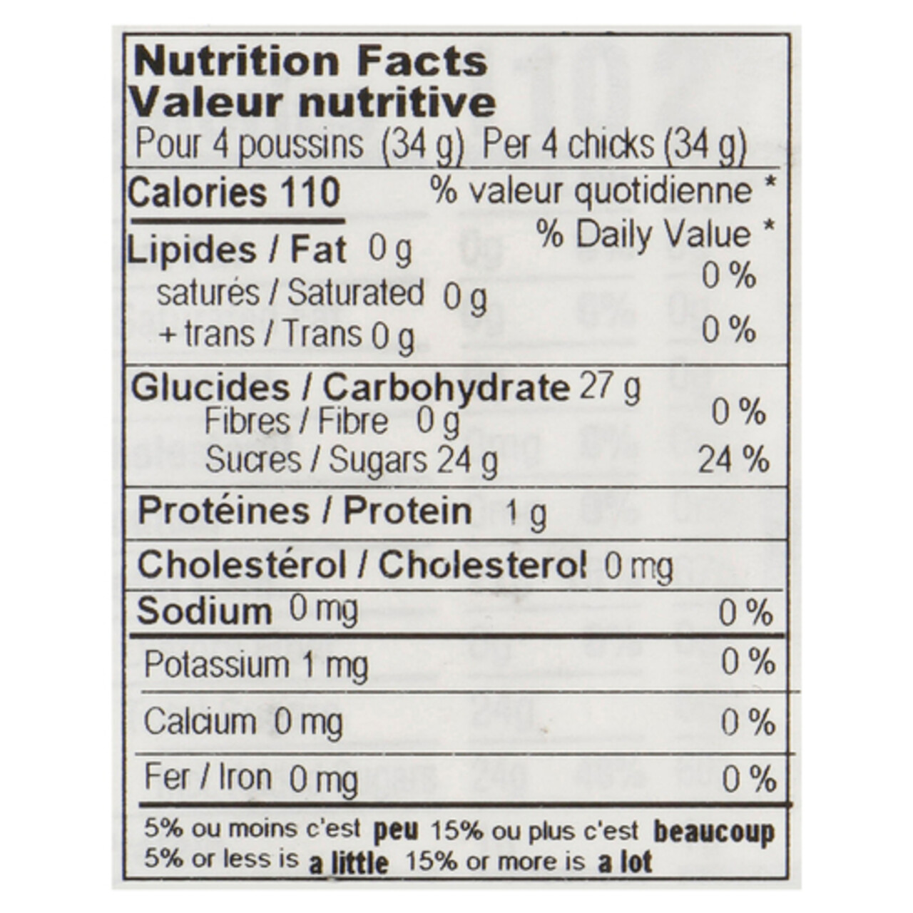 Peeps Marshmallow Cotton Candy Chicks 85 g - Voilà Online Groceries ...