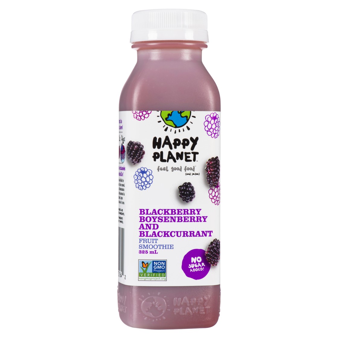 Happy Planet Fruit Smoothie Blackberry Boysenberry & Black Currant 325 ...