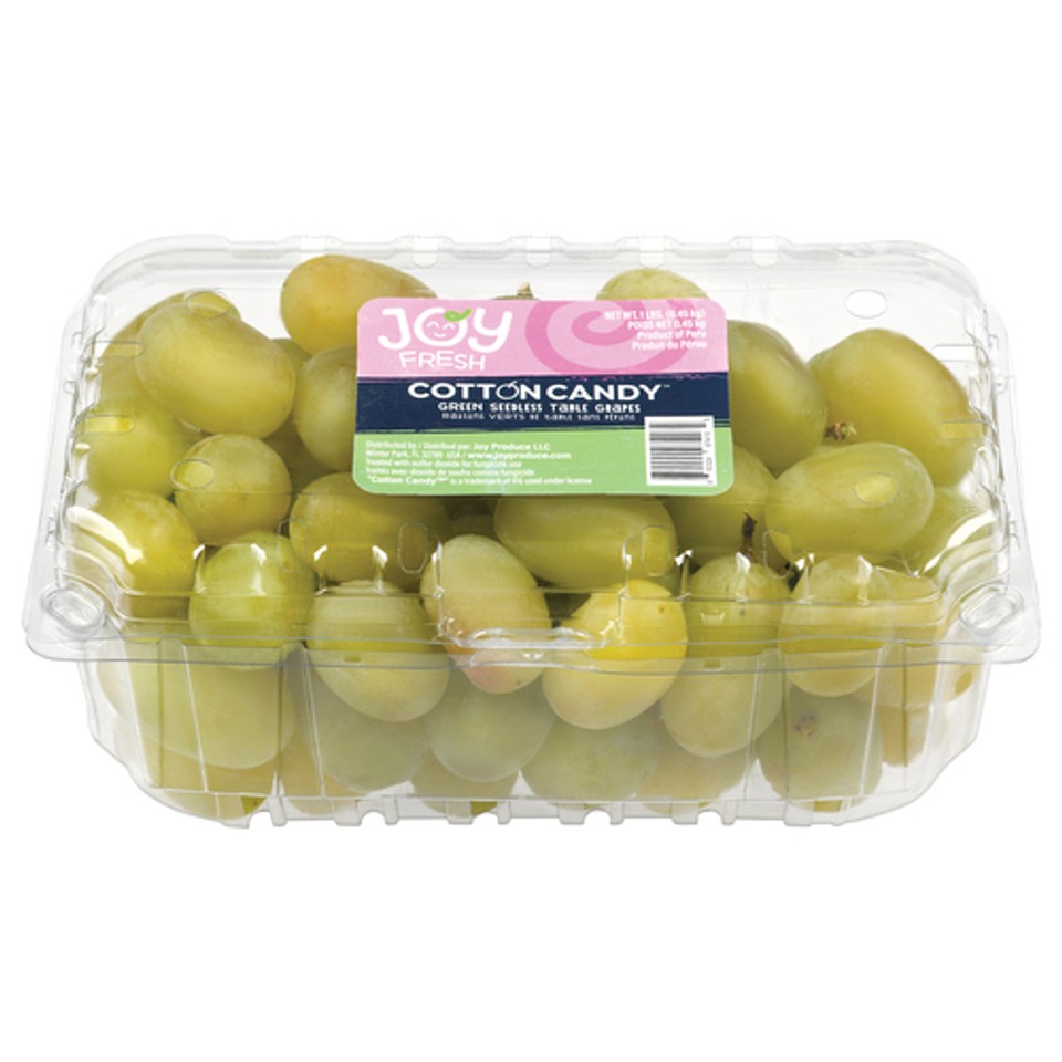 Green Grapes Seedless Cotton Candy 454 g - Voilà Online Groceries & Offers