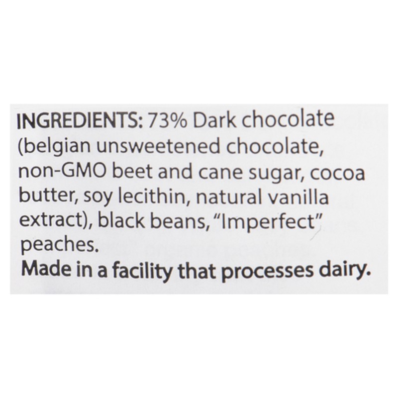 Bean Bark With Peach 100 g - Voilà Online Groceries & Offers