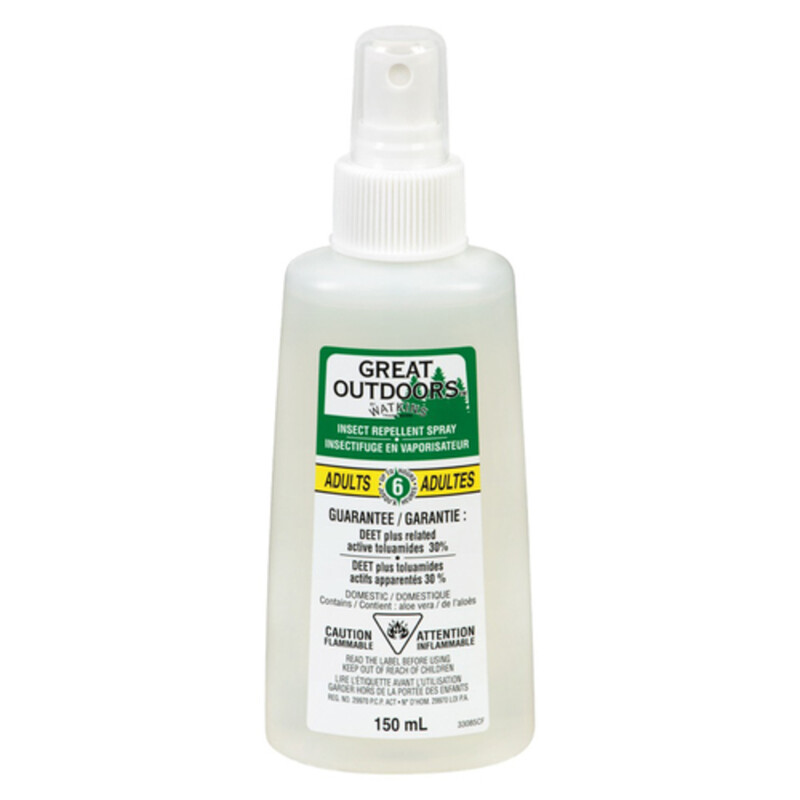 JR Watkins Insect Repellent Adult Spray Great Outdoors 30% Deet 150 ml ...