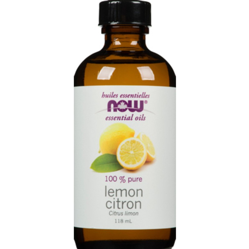 Now Foods Essential Oil Lemon 118 ml - Voilà Online Groceries & Offers
